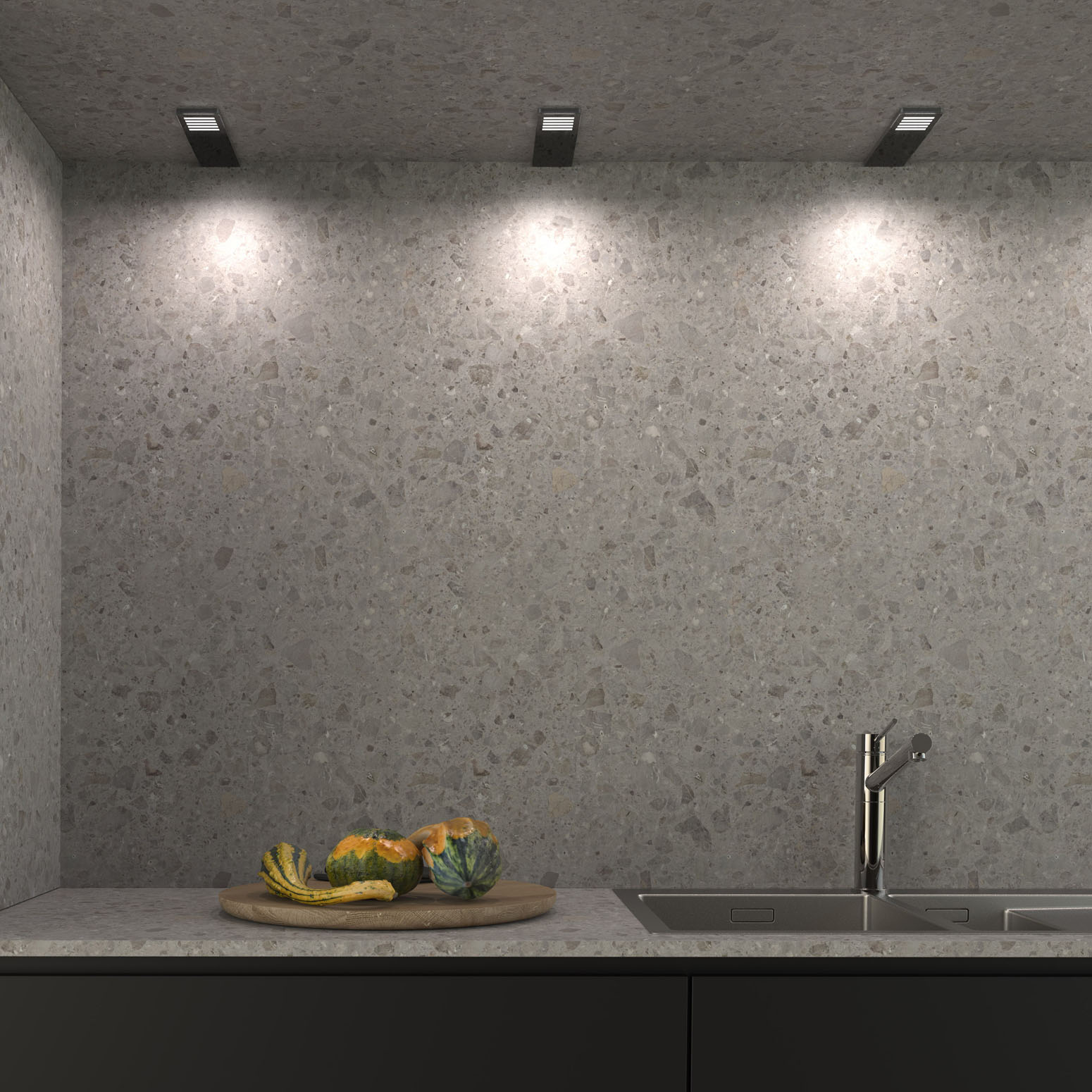 China Grid-Light Led strip light Cabinet grid light Black aluminum ...