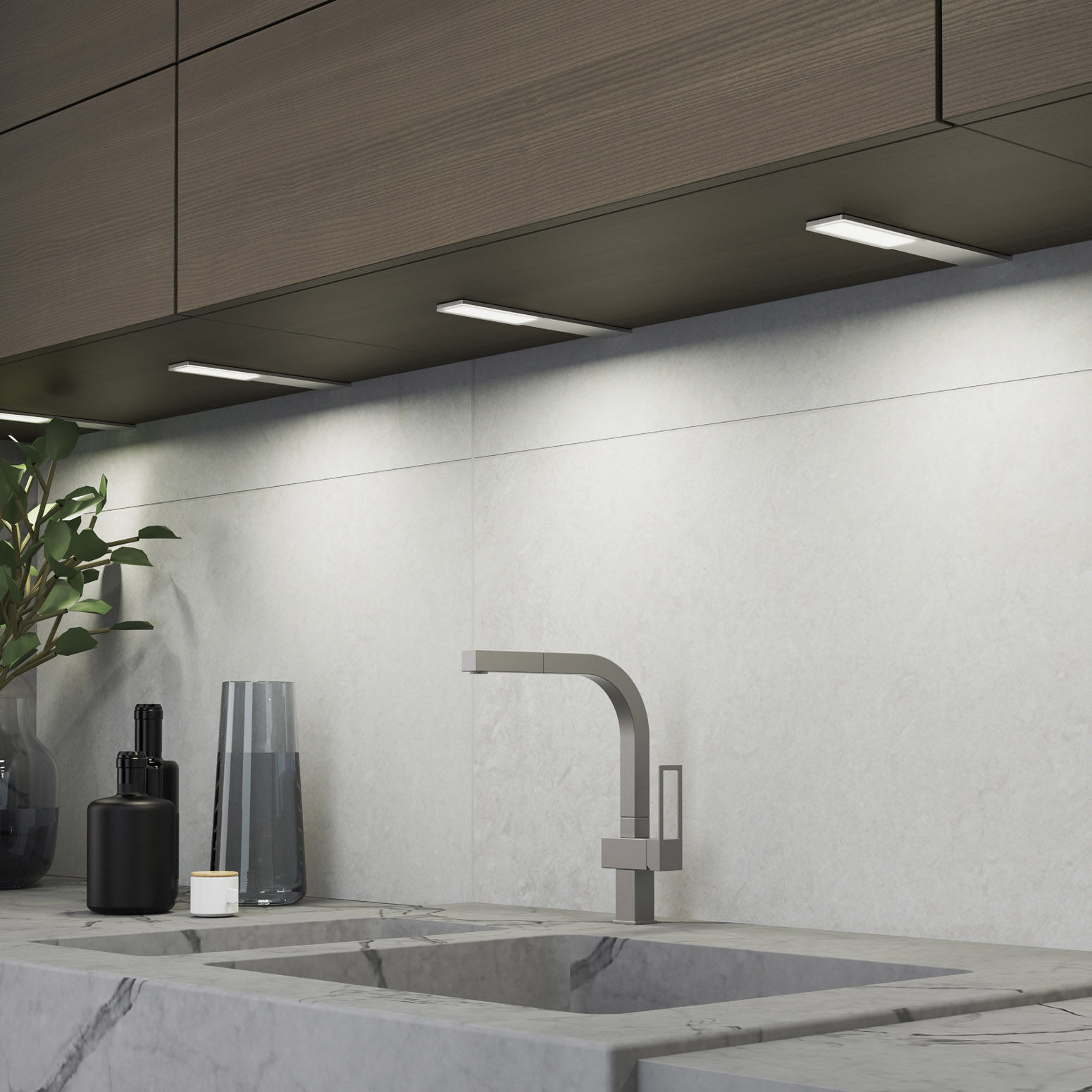 Rectangular Kitchen Light